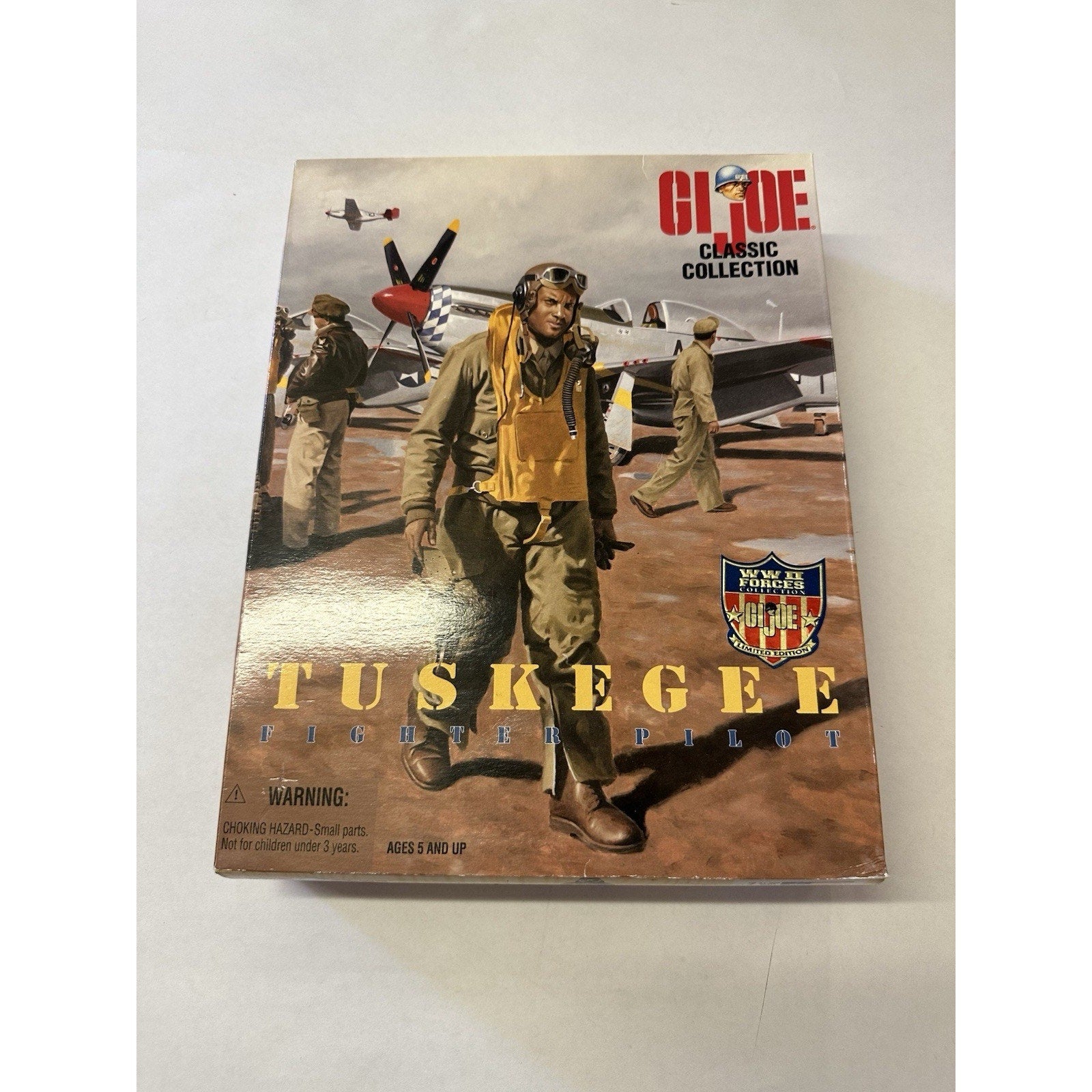 VINTAGE GI Joe 1996 Tuskegee Fighter Pilot Classic Collection 12" Acti ...