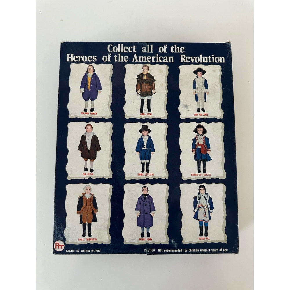 VINTAGE *NEW* Patrick Henry Hero of the American Revolution '74 Doll F ...